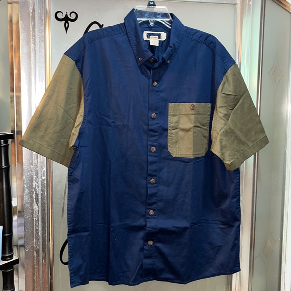 Duluth Trading Co | Shirts | Duluth Trading Co Short Sleeve Button Down ...